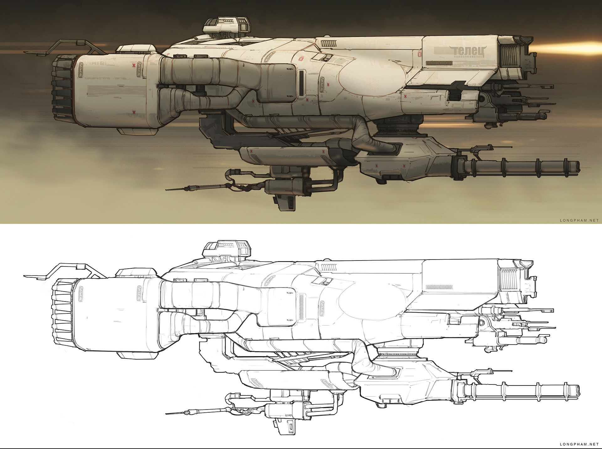 ArtStation - Spaceship