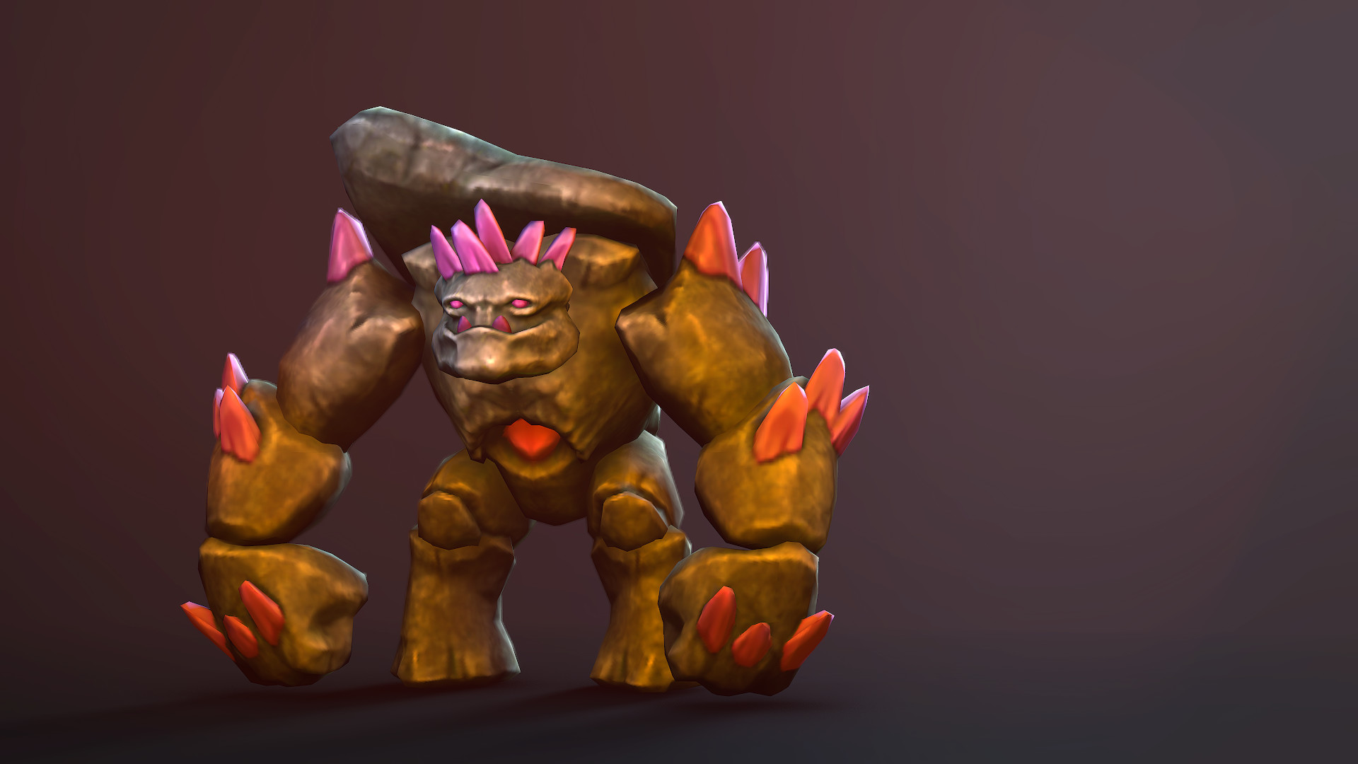 ArtStation - Rock Golem