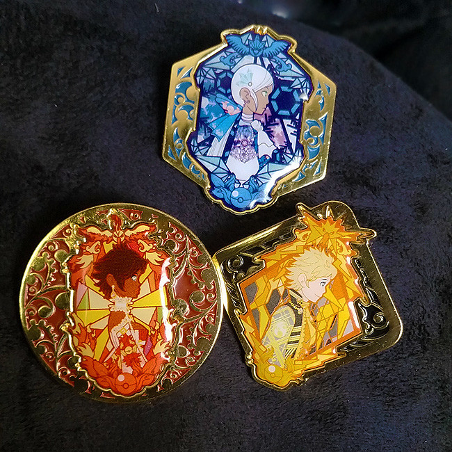 ArtStation - Rococomon Lapel Pins