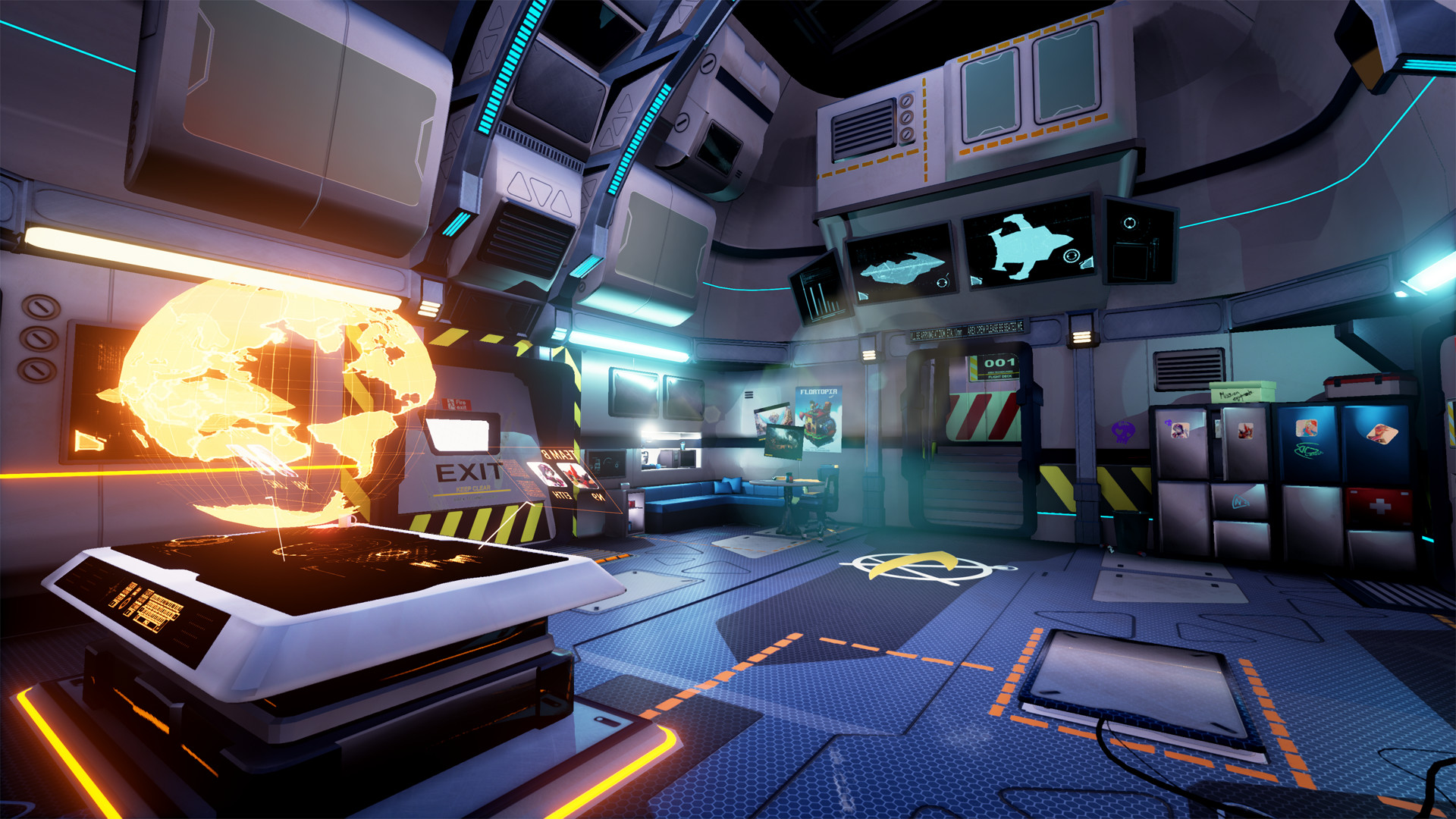 ArtStation - Interior of Arex dropship