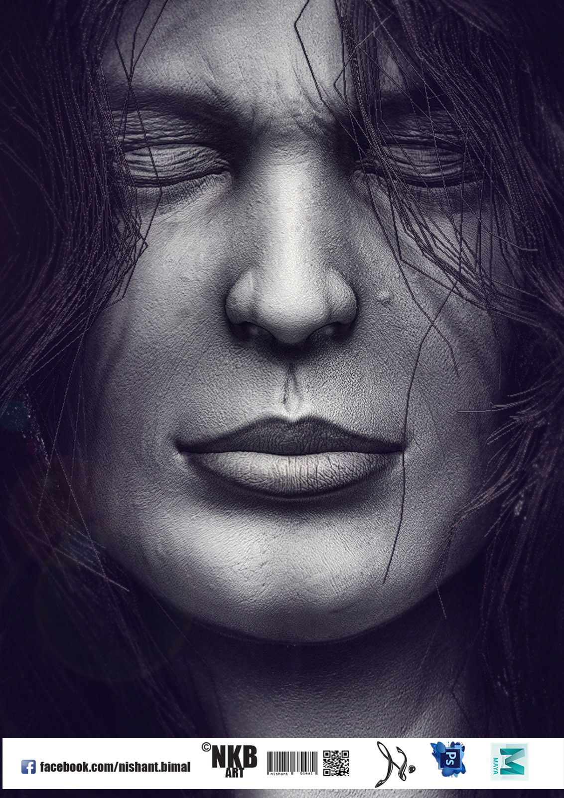 ArtStation - portrait women intense facial