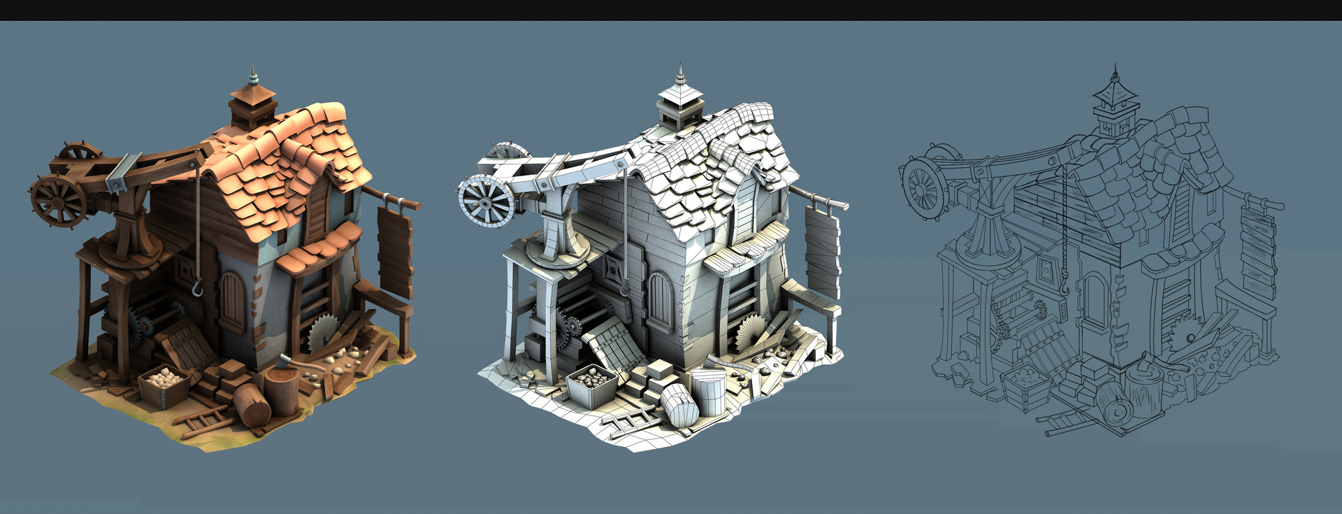 ArtStation - Concept art ,Modeling and Texture