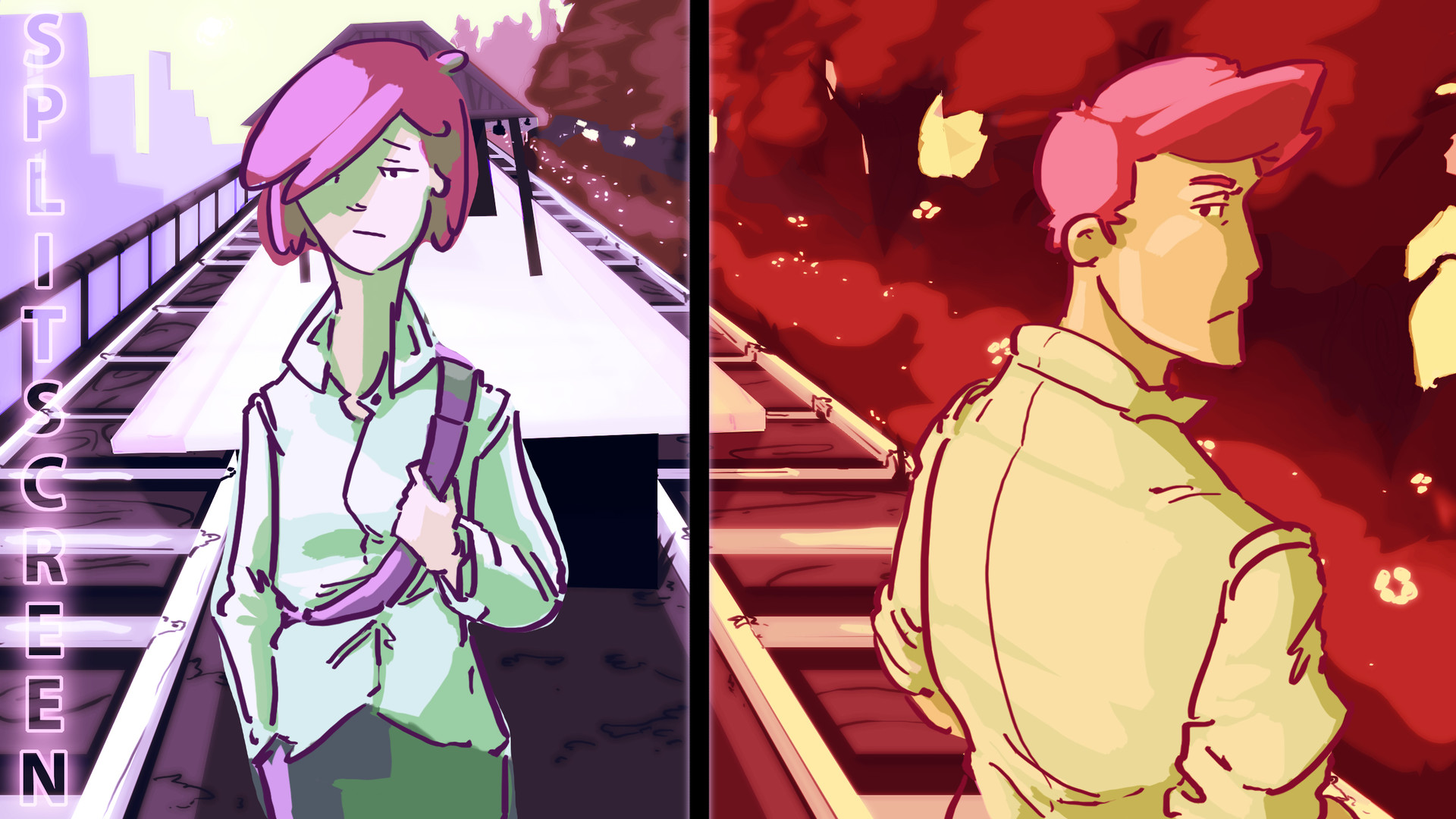 ArtStation - 'Splitscreen' Concept Work