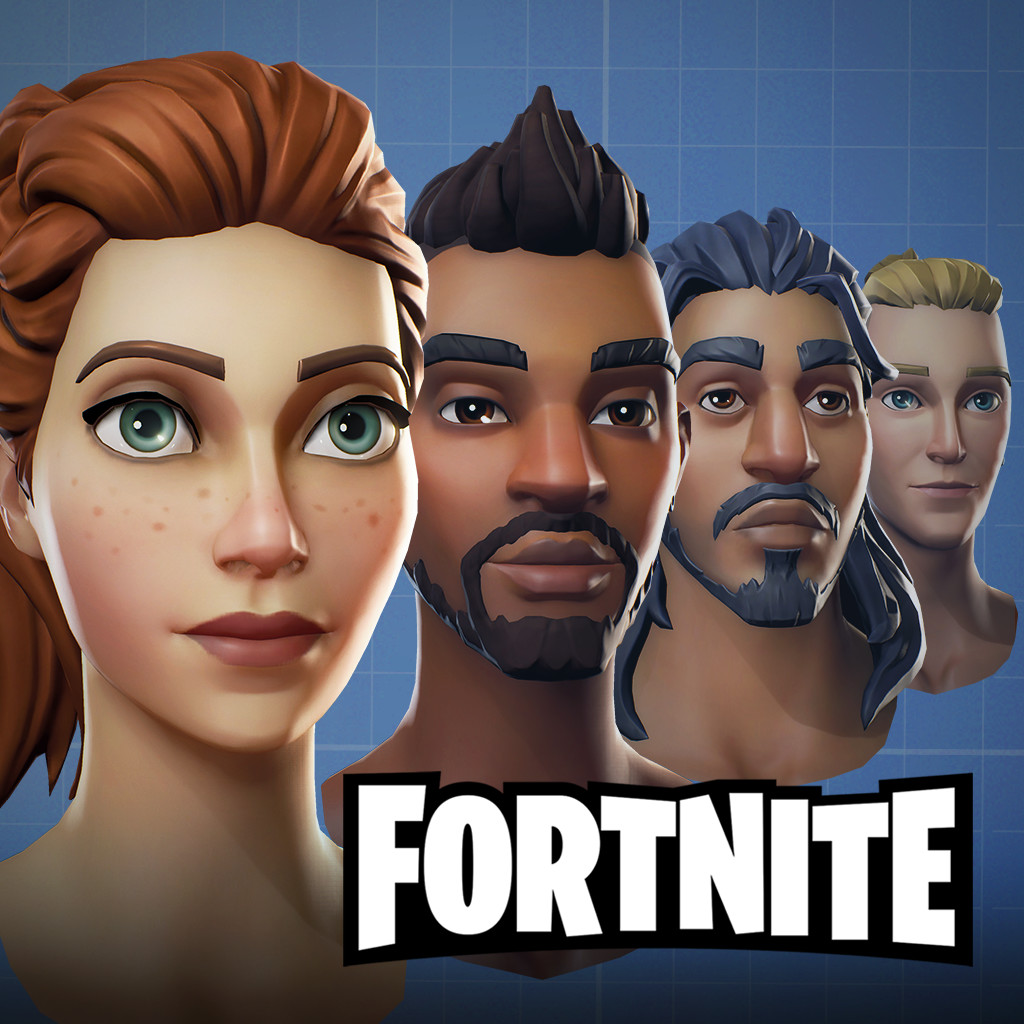 ArtStation - Fortnite Character Head Batch 03
