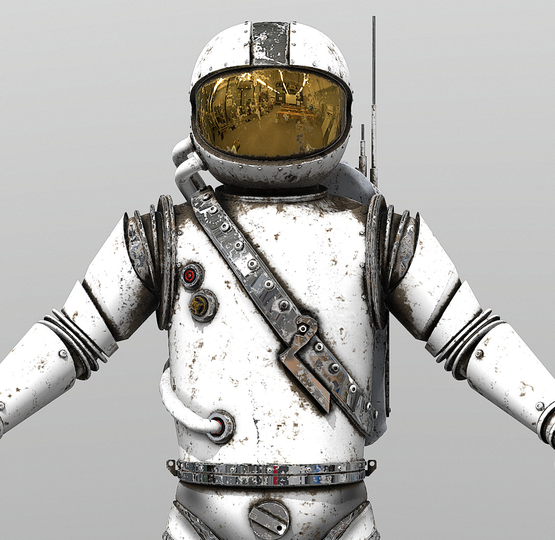 ArtStation - Retro Space Suit