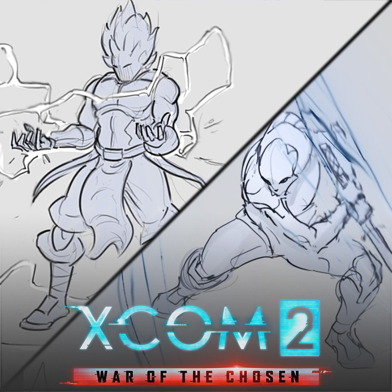 ArtStation - XCOM 2: WOTC Action Sketches and Animations