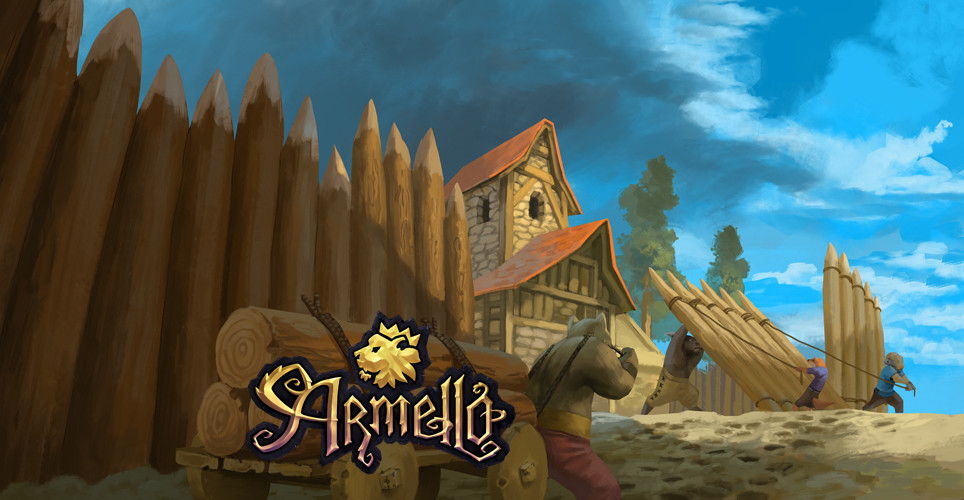 ArtStation - Armello Card - Pallisade Walls