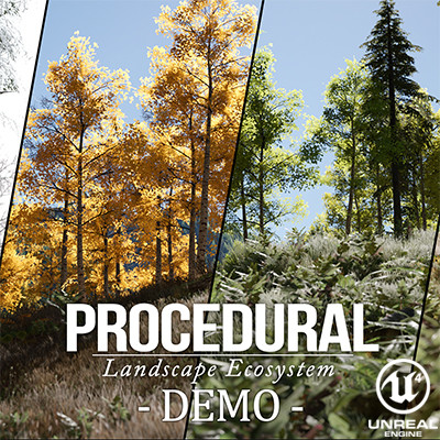 ArtStation - Procedural Landscape Ecosystem / DEMO