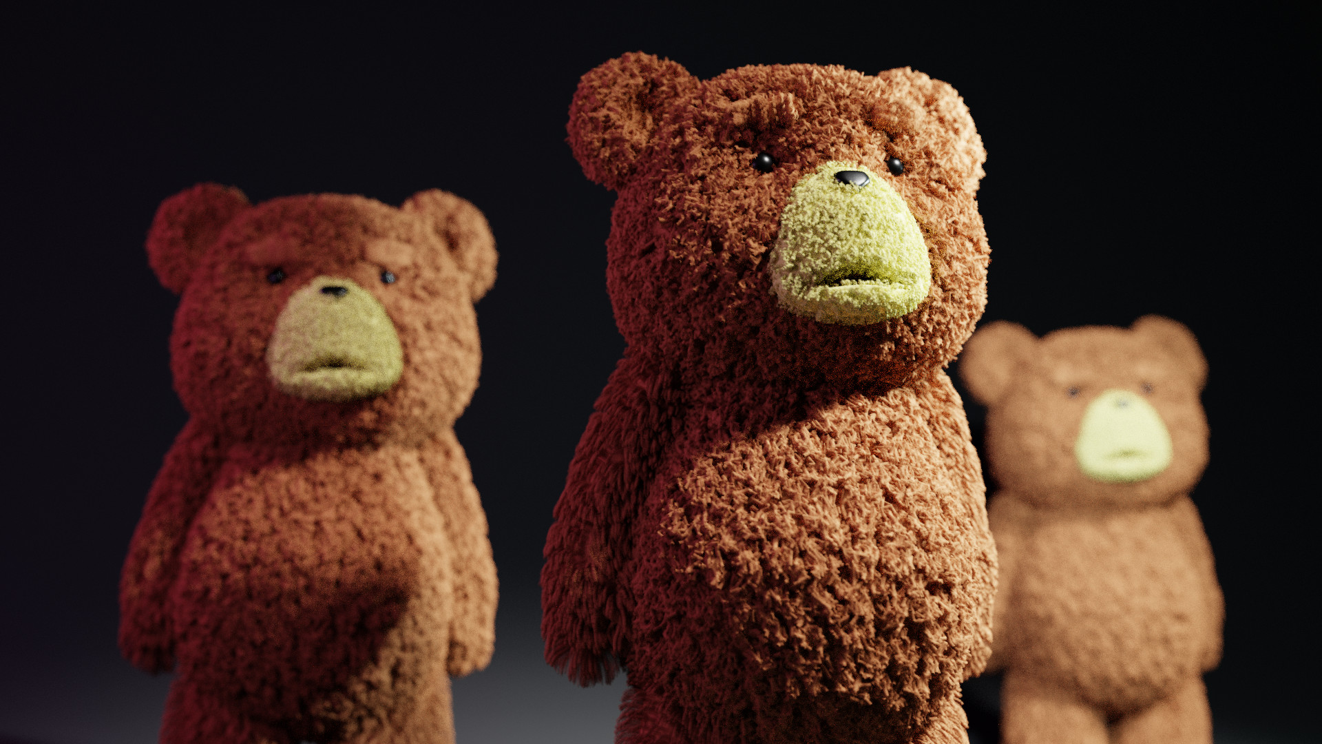 ArtStation - bears blender