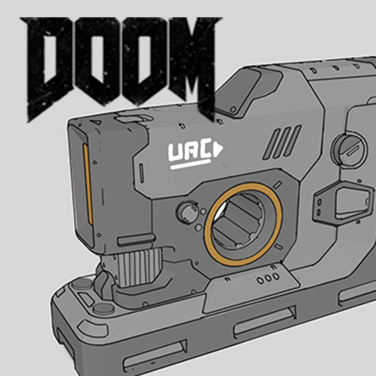 ArtStation - Doom 2016 Machine props