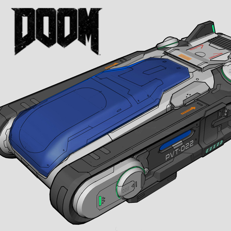 ArtStation - Doom 2016 Personal Transport