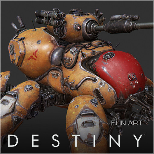 ArtStation - Fallen Walker (Destiny Fan Art)