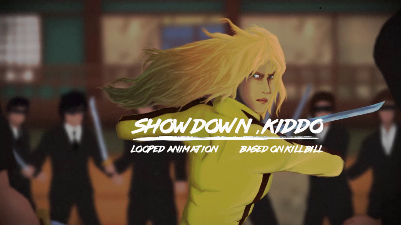 ArtStation - Showdown, Kiddo ( Looped Animation )