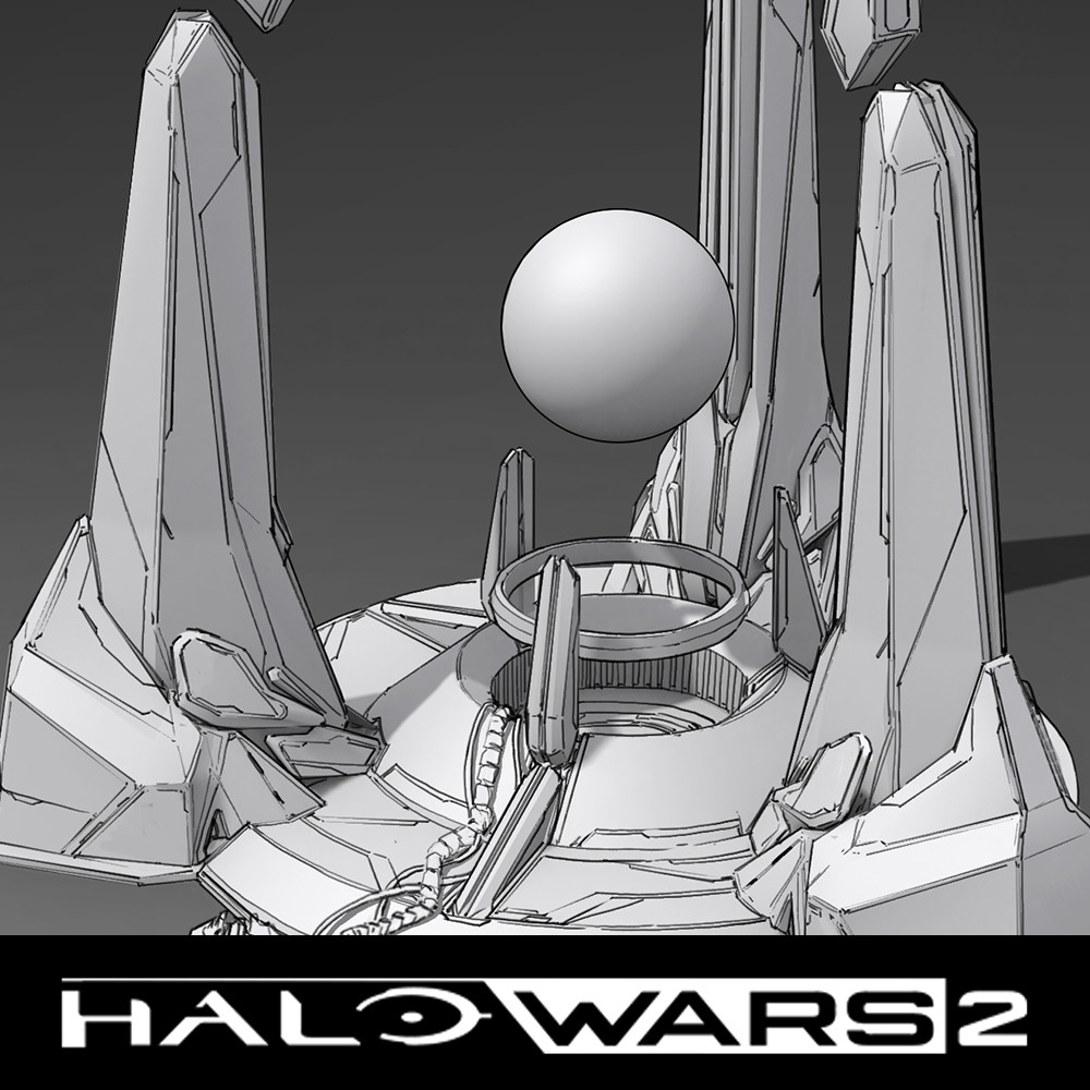 ArtStation - Halo wars 2 - forerunner designs