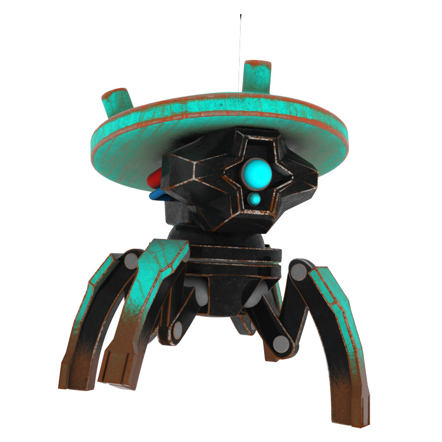 ArtStation - Rusty Drone