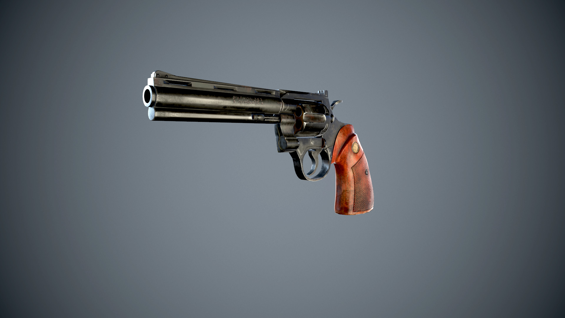 ArtStation - Colt Python Magnum 357