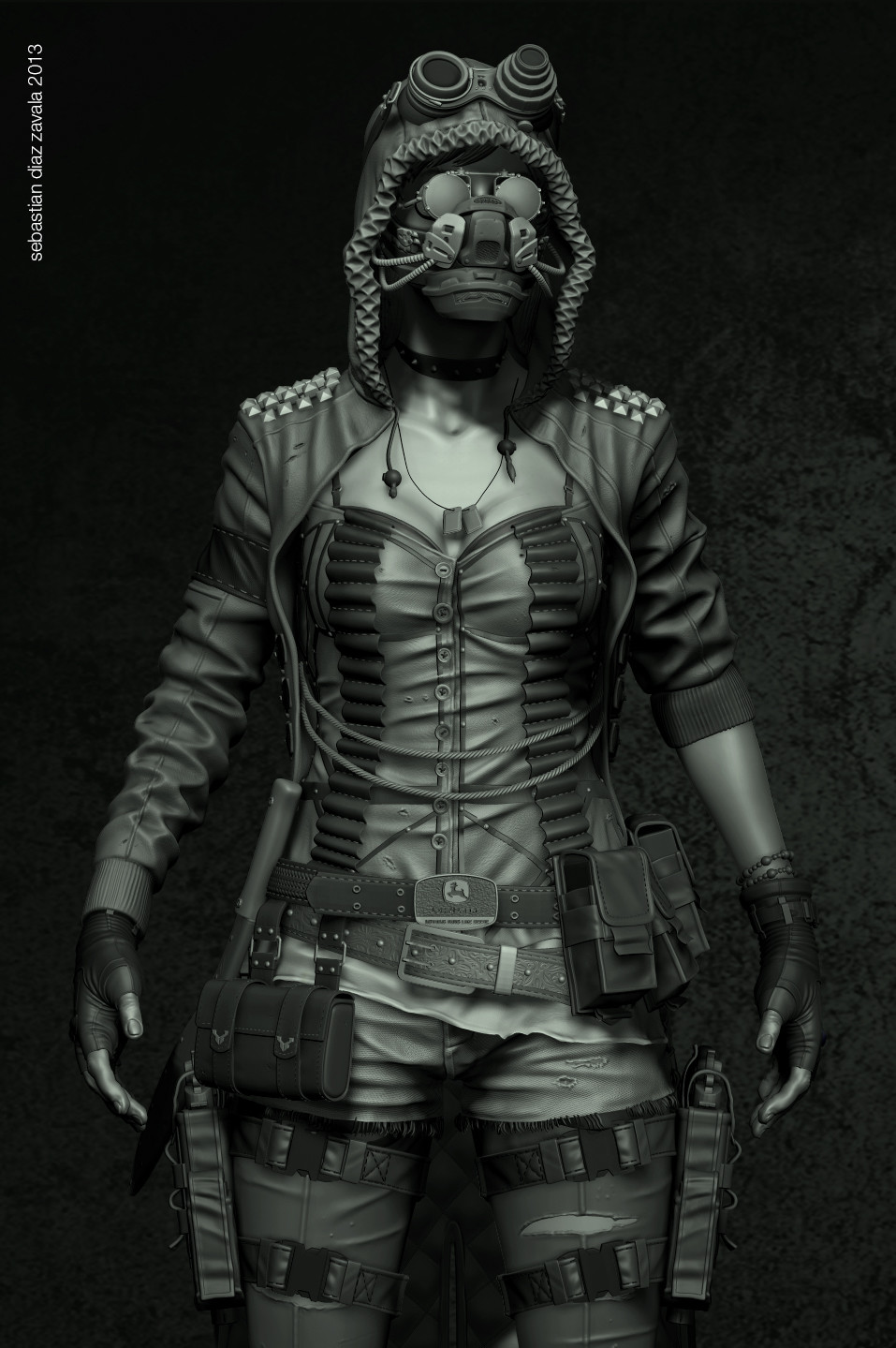 ArtStation - Apocalyptic Girl