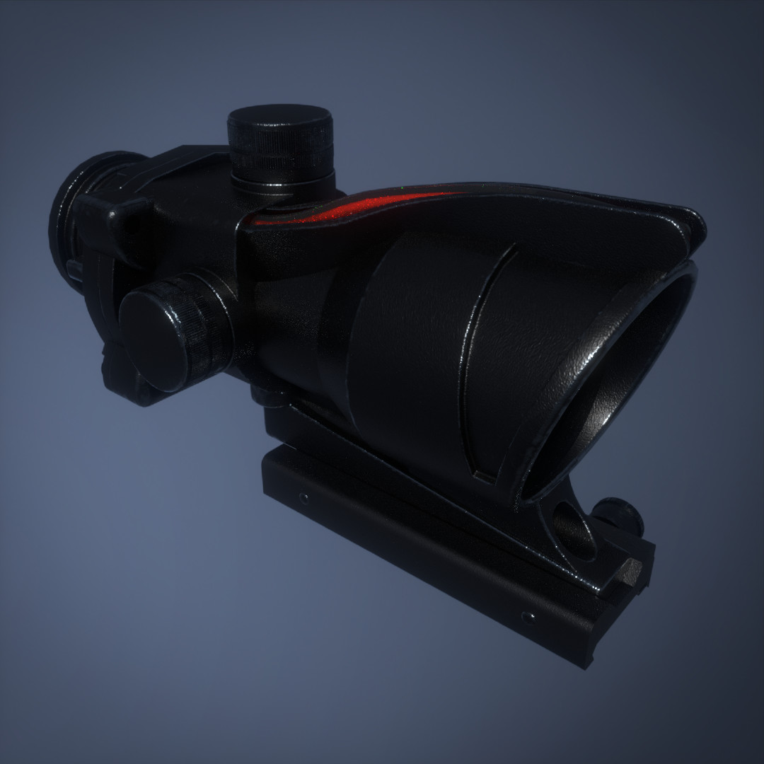 ArtStation - ACOG Scope