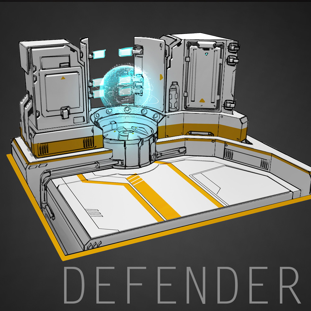 ArtStation - DEFENDER_SKETCH
