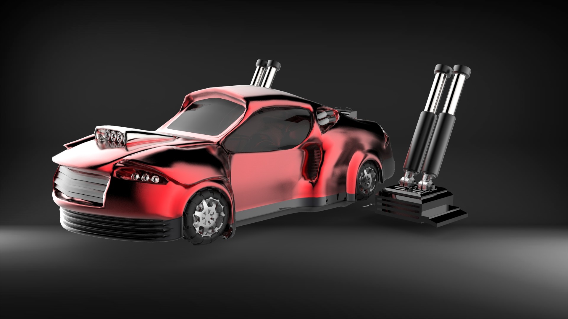 ArtStation - Car Modeling for Game.....