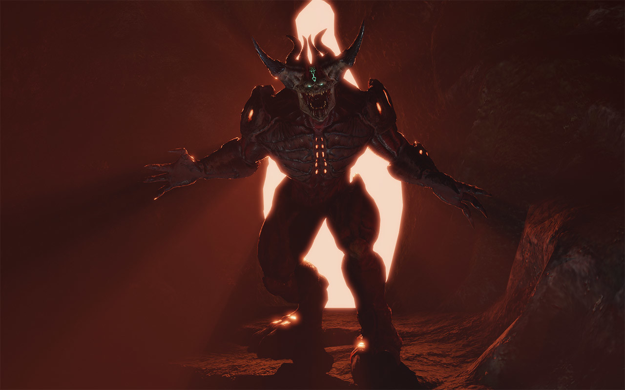 ArtStation - Slayer - Doom Inspired Character