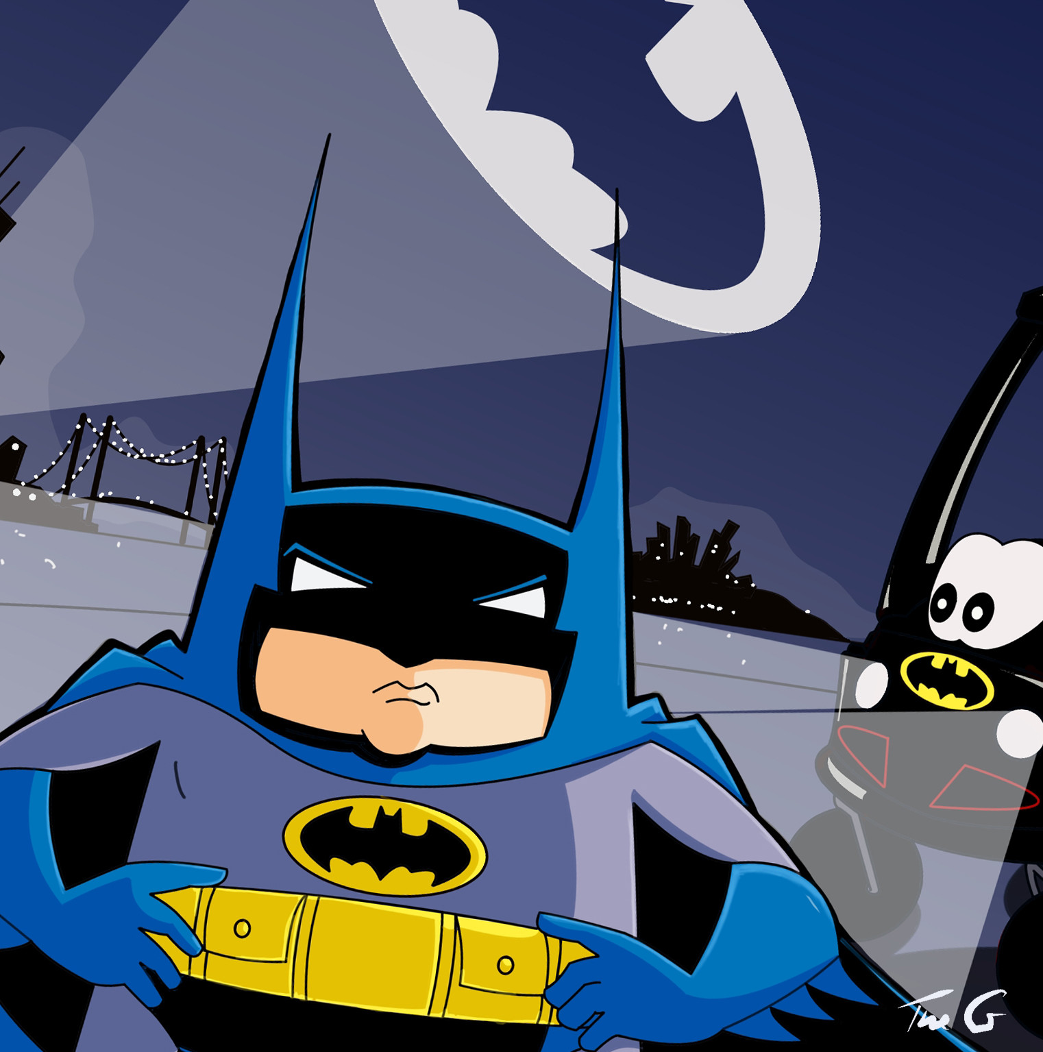 ArtStation - I'M BATMAN!