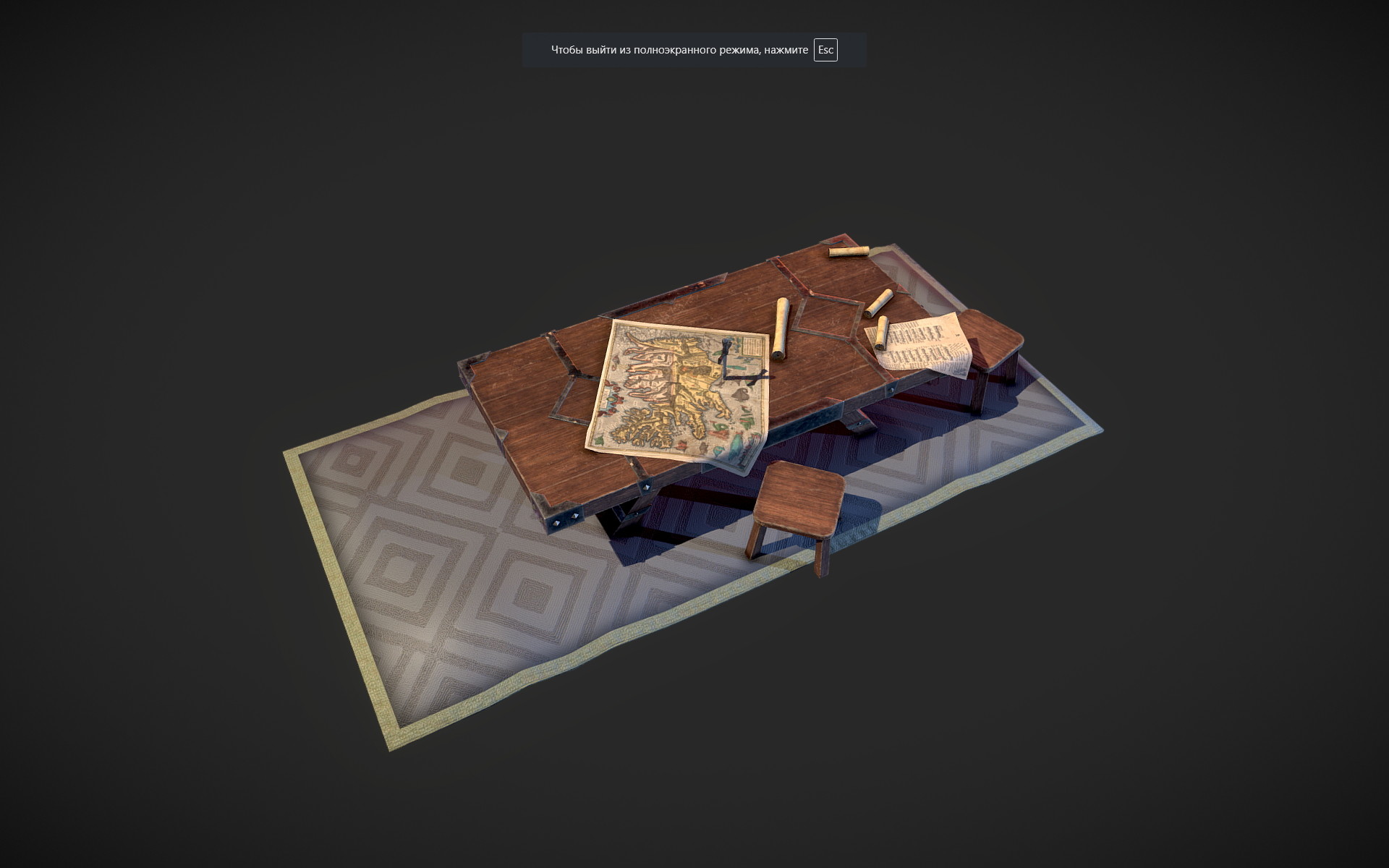 ArtStation - Medieval table