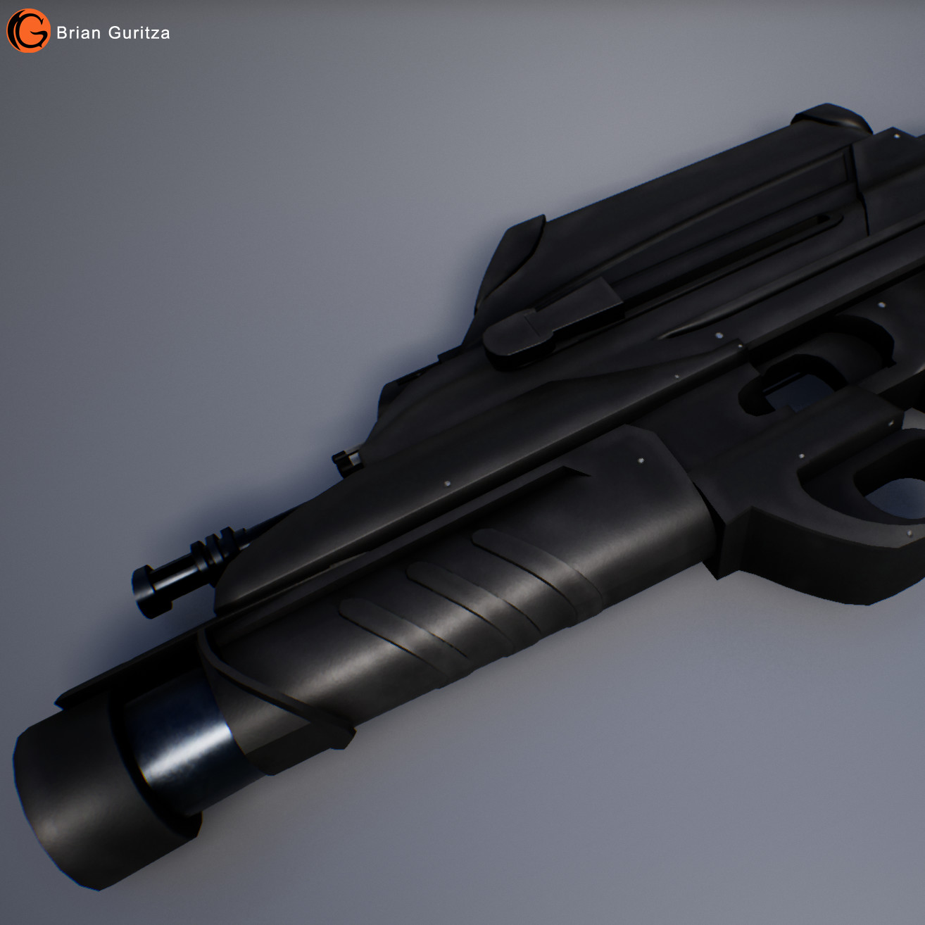 ArtStation - F2000 with Grenade Launcher