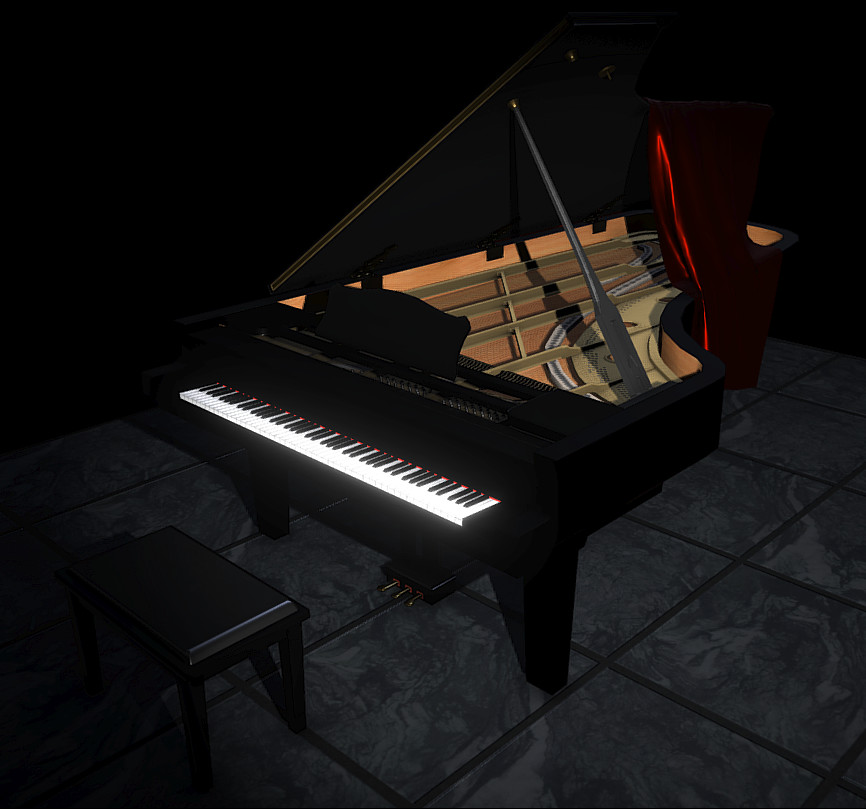 ArtStation - Grand Piano