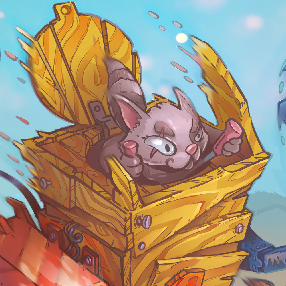 ArtStation - Cats machine (in color)