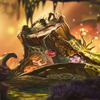 ArtStation - Swamp game asset