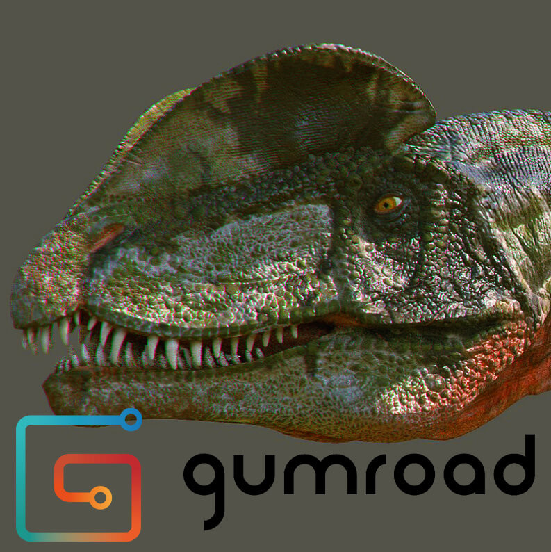 ArtStation - Dilophosaurus