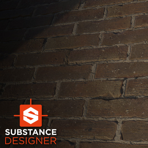 ArtStation - Brown Brick - Substance Designer