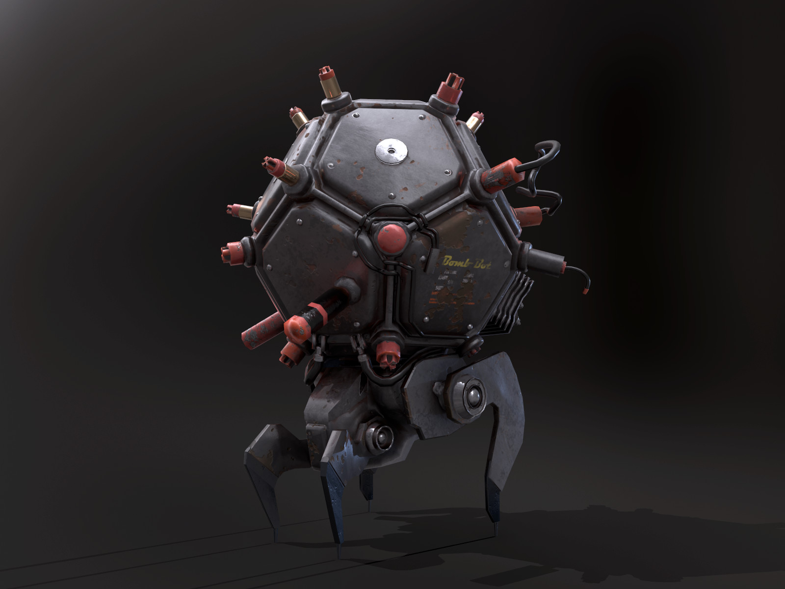 ArtStation - Bomb Bot