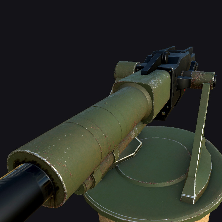 ArtStation - Autocannon Turret