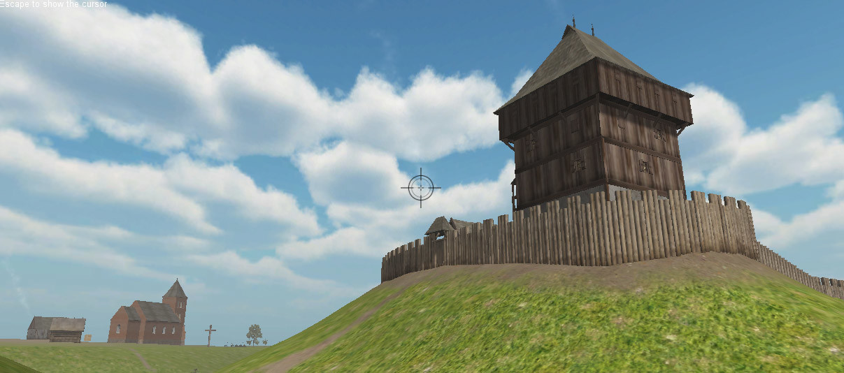 Paweł Moszczyński - Motte-and-bailey castle in Stary Rypin