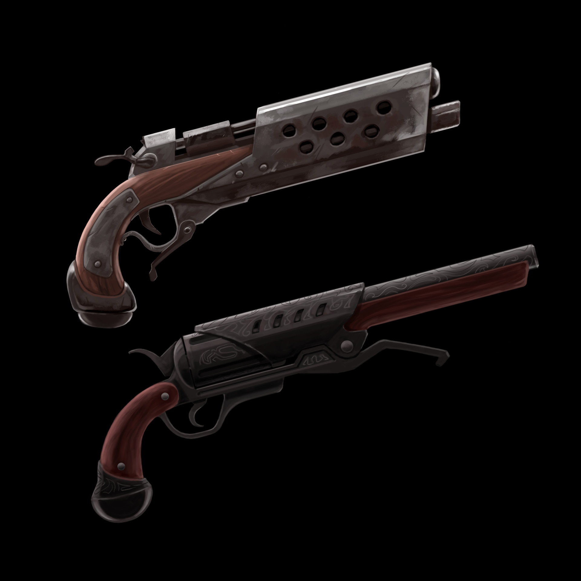 ArtStation - Fantasy Firearms