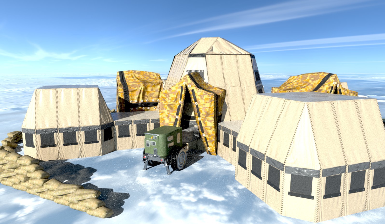 ArtStation - Armament: Command Base Structure