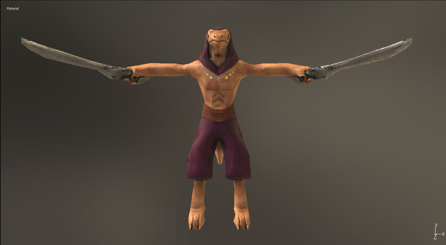 ArtStation - Lizard Character