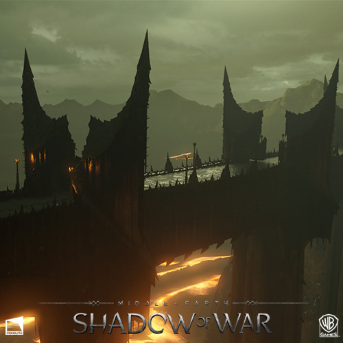 ArtStation - Shadow of War: Barad-dur Bridge and vista tower