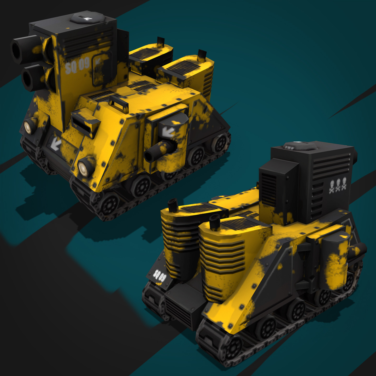ArtStation - Toon tank