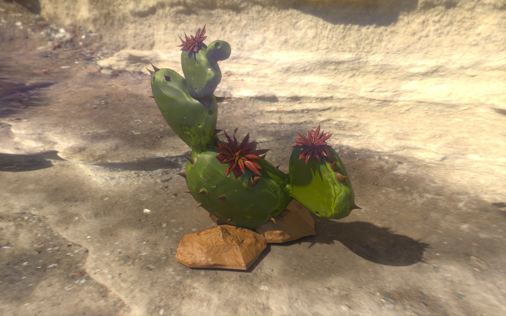 ArtStation - Cactus & Desert props