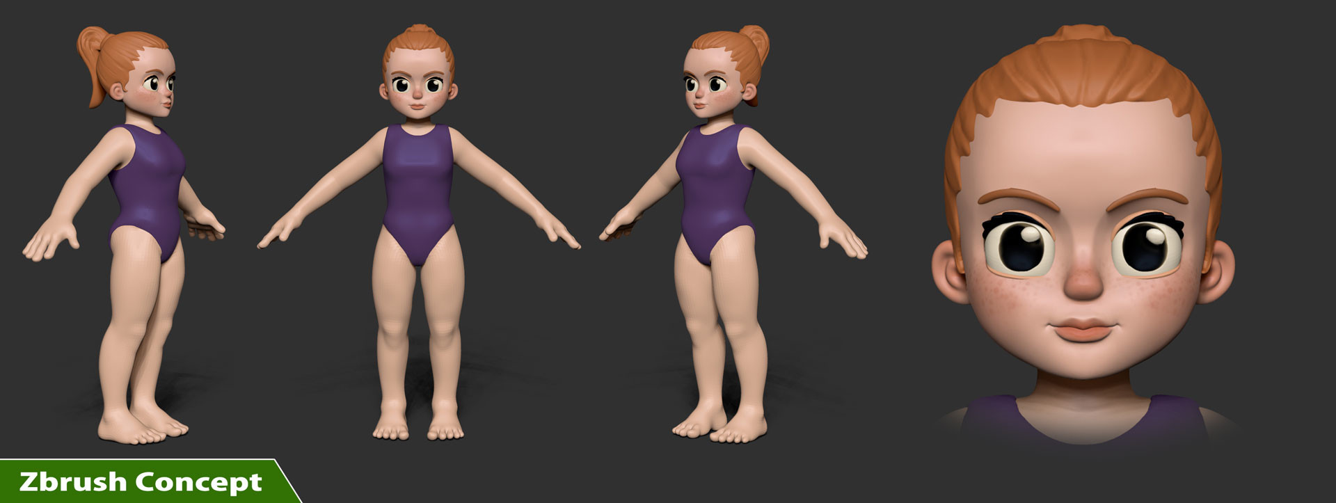 ArtStation - One More Flip!-Game Characters