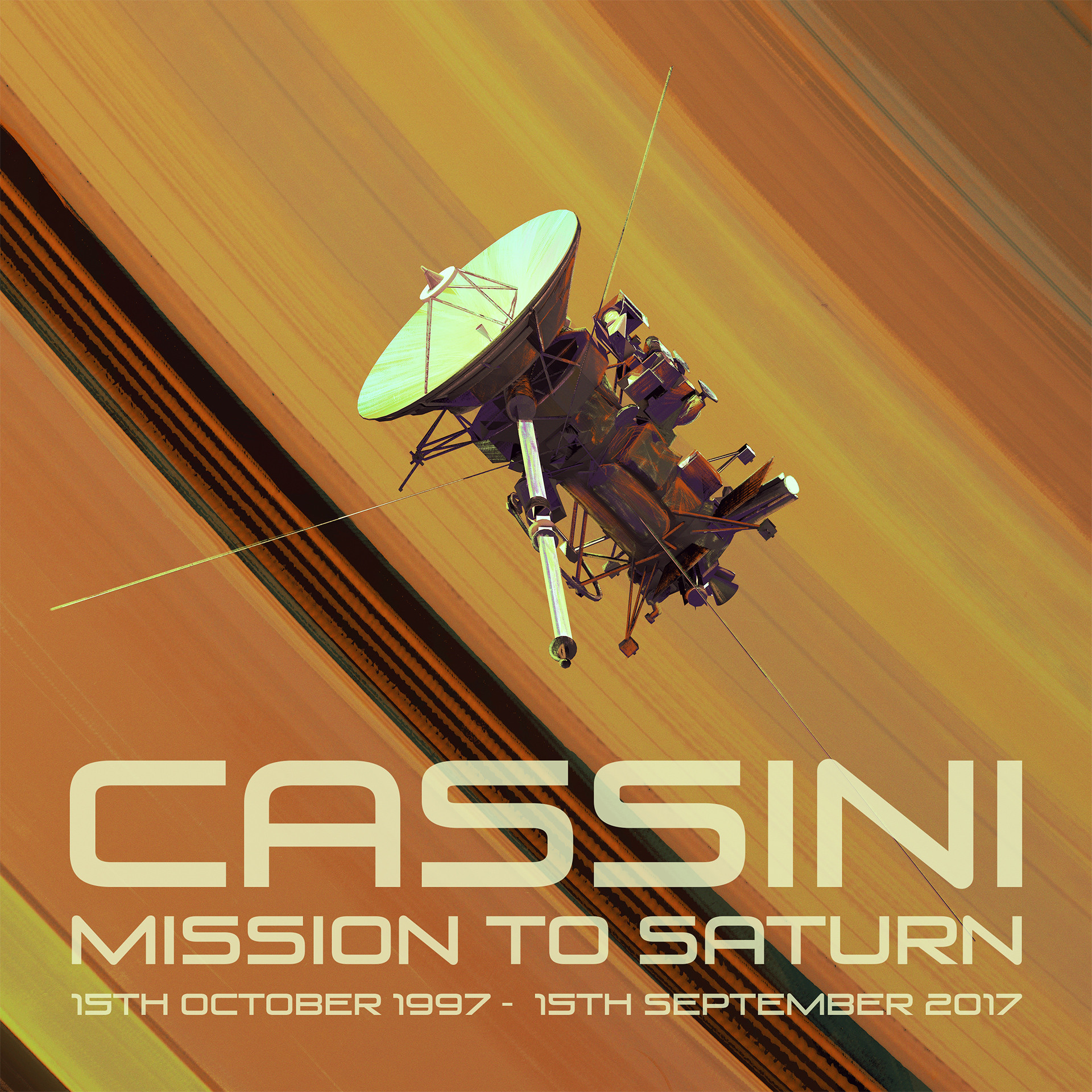 ArtStation - Cassini 1997-2017