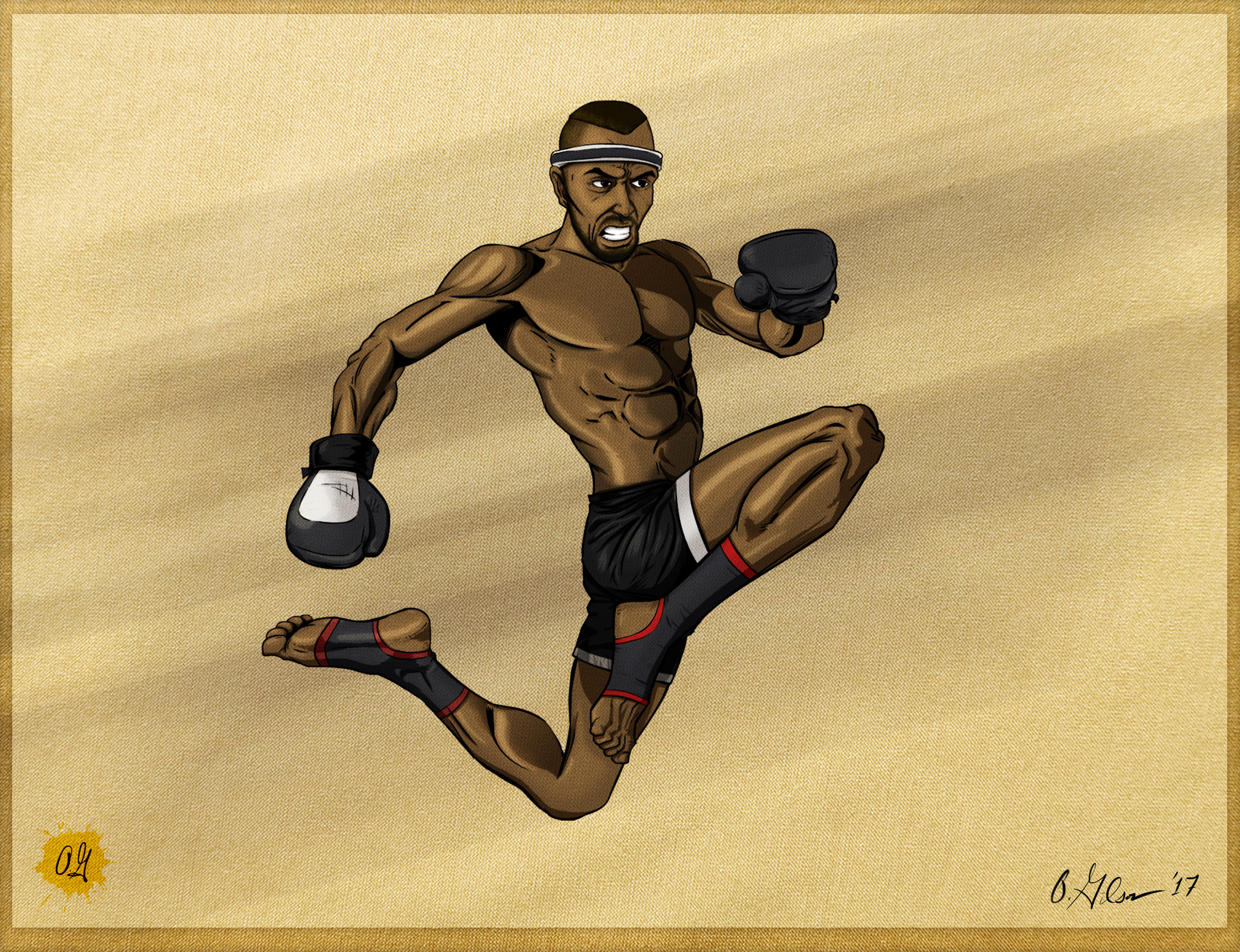 ArtStation - The Fighter