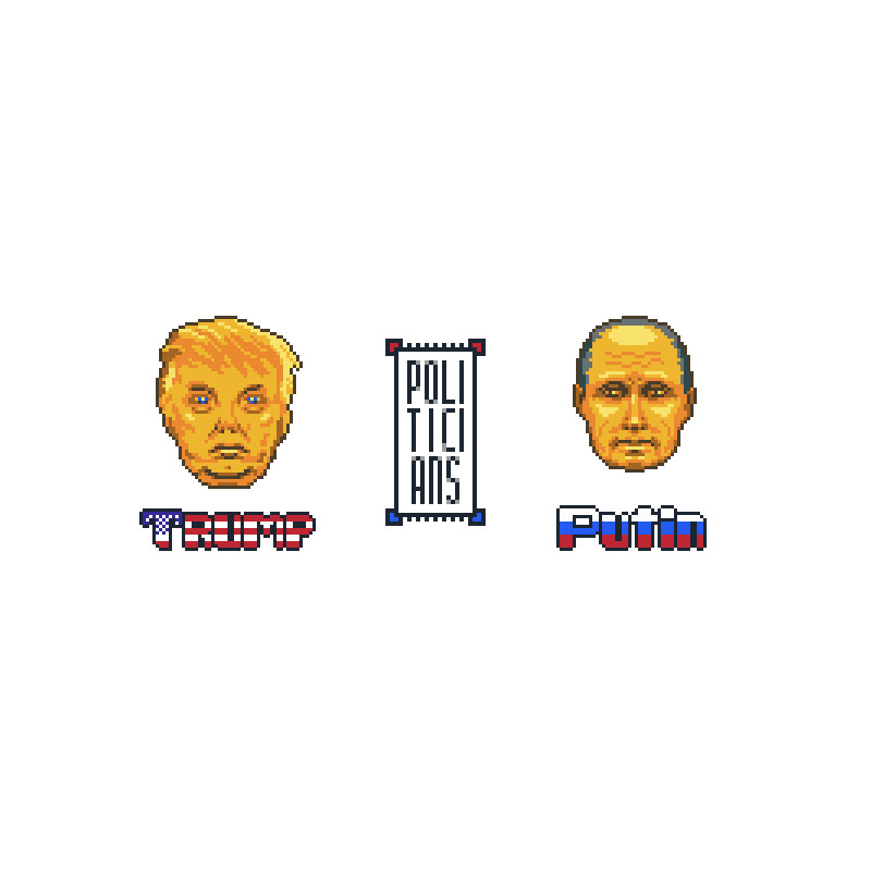 ArtStation - Pixel art politicians