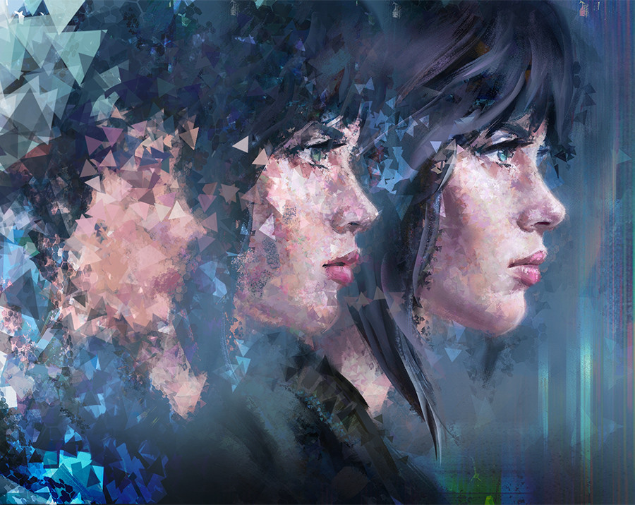 ArtStation - Ghost in the shell steps