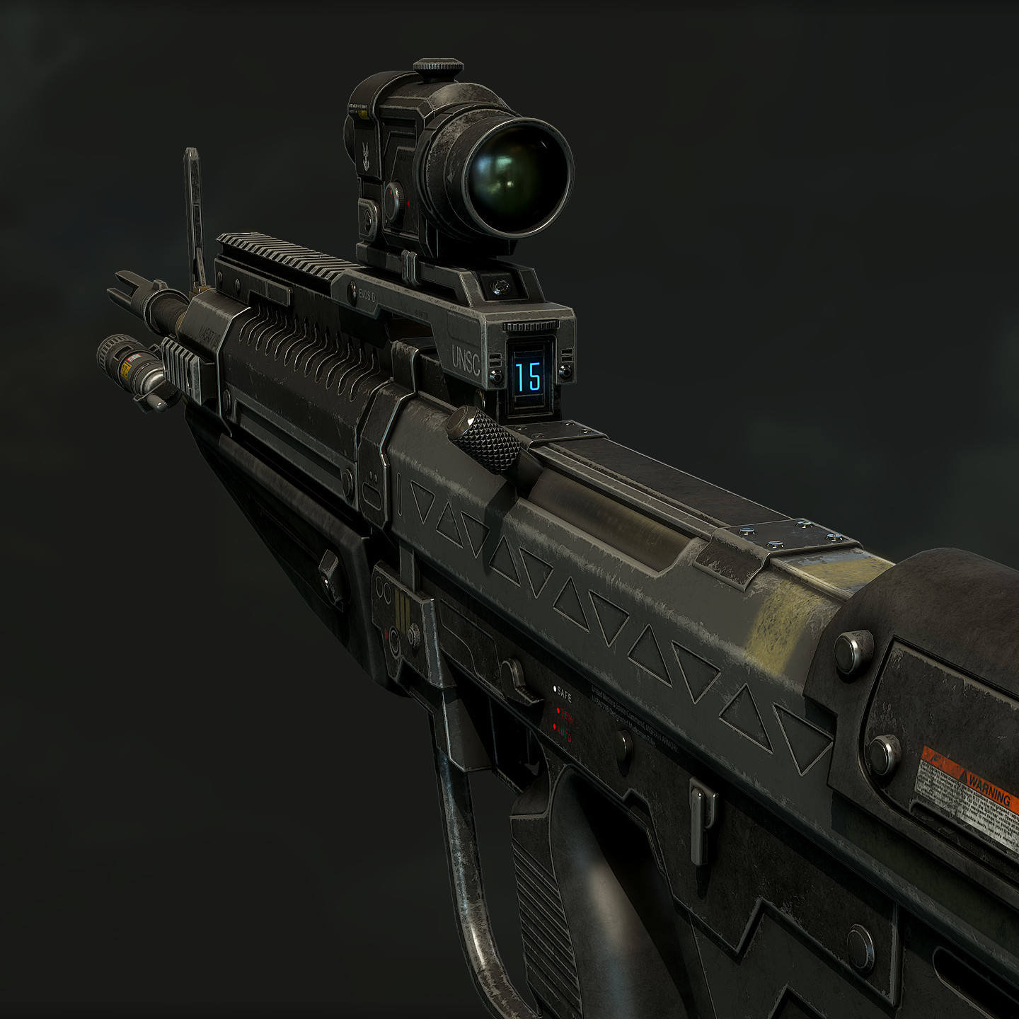 ArtStation - Designated Marksman Rifle