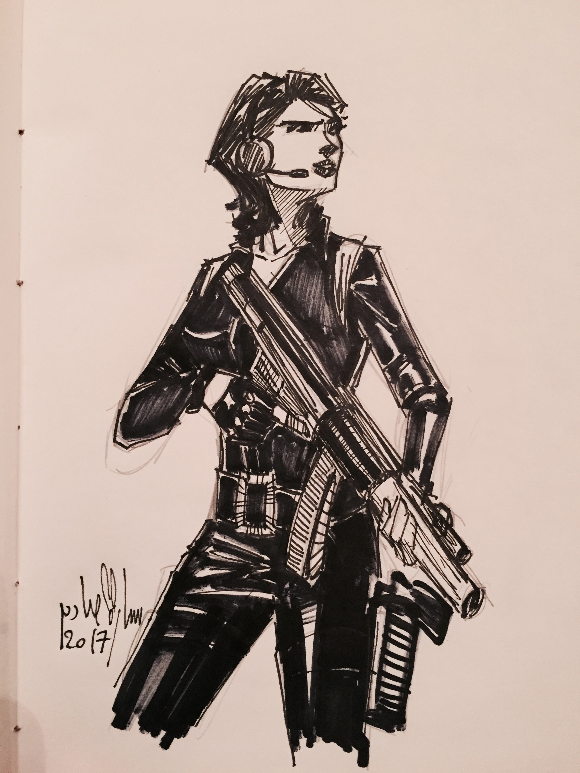 ArtStation - Day 20 #Inktober 2017