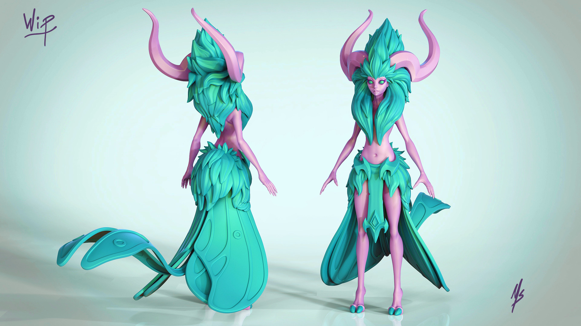 ArtStation - Reya (Fanart) Work in progress